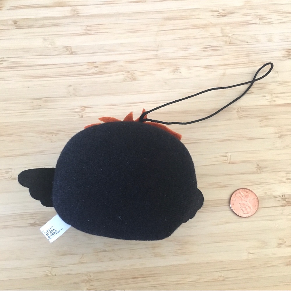 Rare Haikyuu Hinata Crow Plush Keychain - Gem